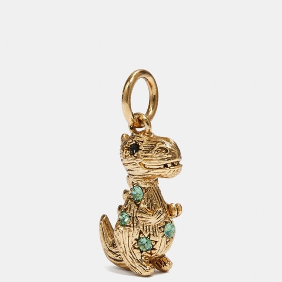 Coach | Jewelry | Nwt Coach Rexy Dinosaur Swarovski Charm Pendant ...
